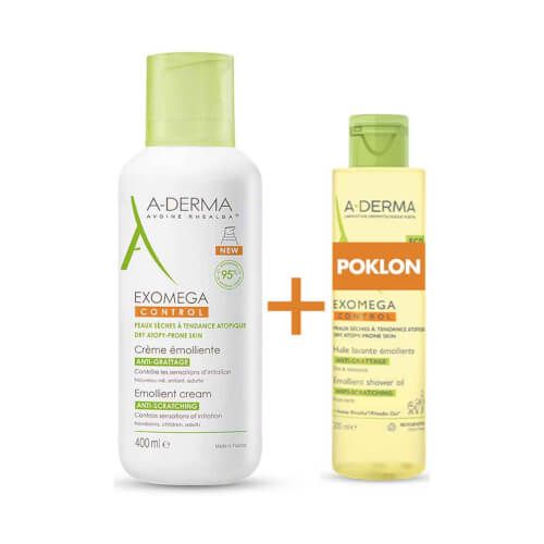 A-Derma Exomega Control krema 400ml + poklon