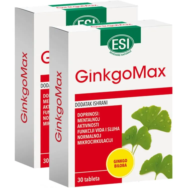 GinkgoMax duo pack tablete