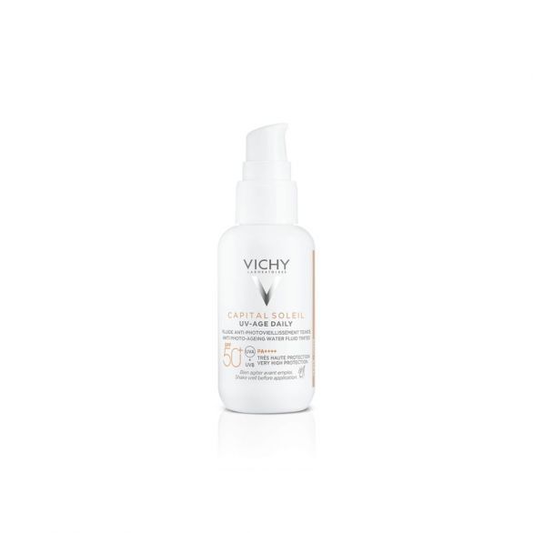 Vichy Capital Soleil UV Age Daily Vodeni fluid protiv starenja toniran SPF50+ 40ml