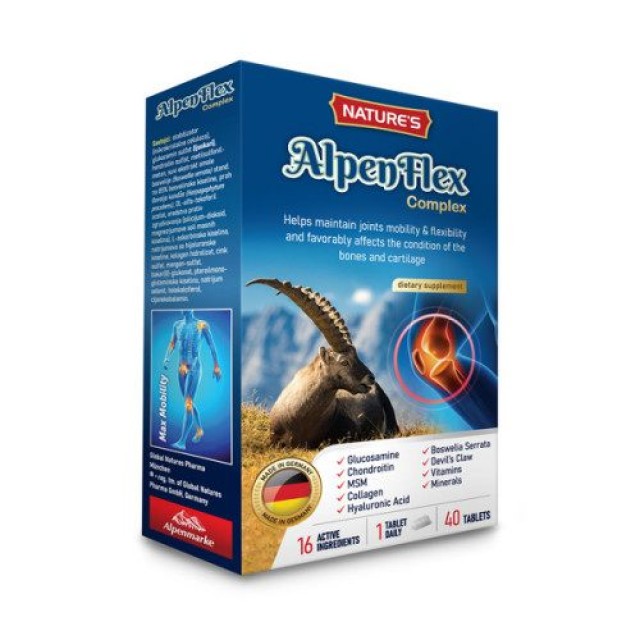 ALPEN FLEX COMPLEX tabl. 40x1700