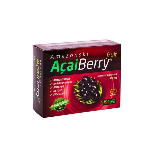 AMAZONSKI ACAI BERRY kapsule, 60kom