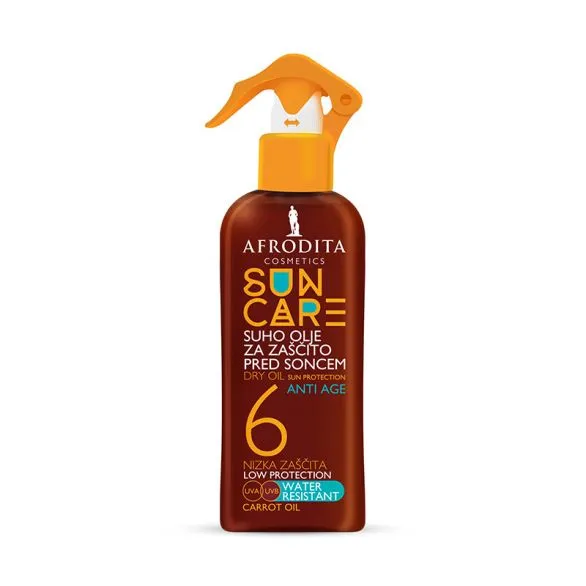 Afrodita Sun Care ulje za sunčanje SPF 6 150ml