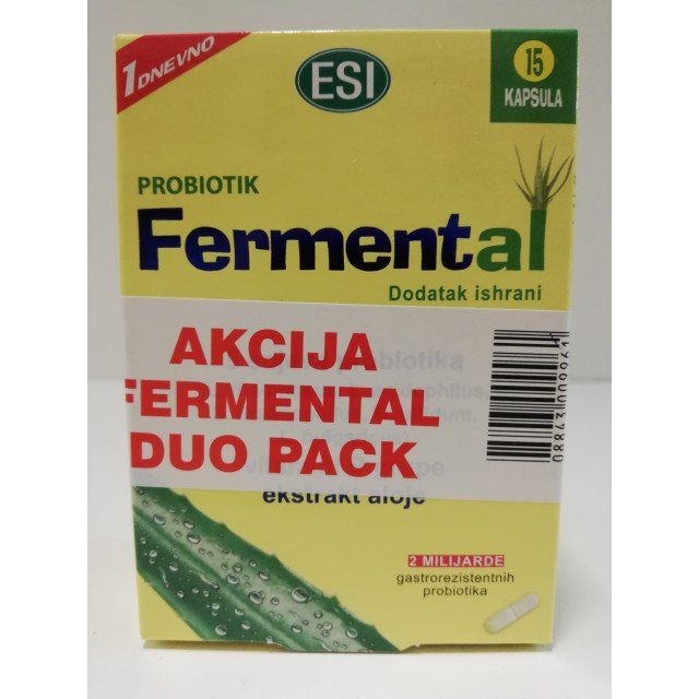 BGB ESI FERMENTAL kapsule, duo pakovanje