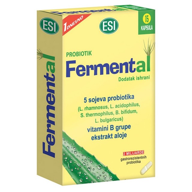 BGB ESI FERMENTAL kapsule, 15kom