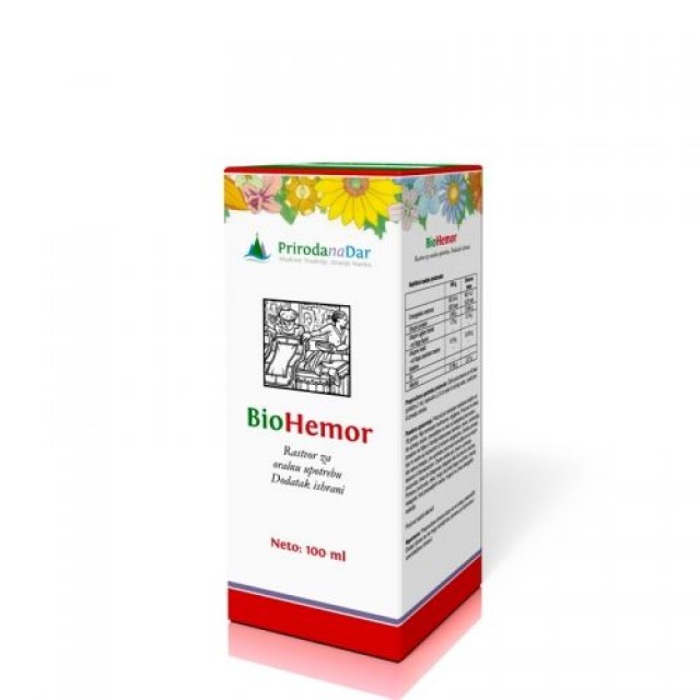 BIOHEMOR oralni rastvor, 100ml