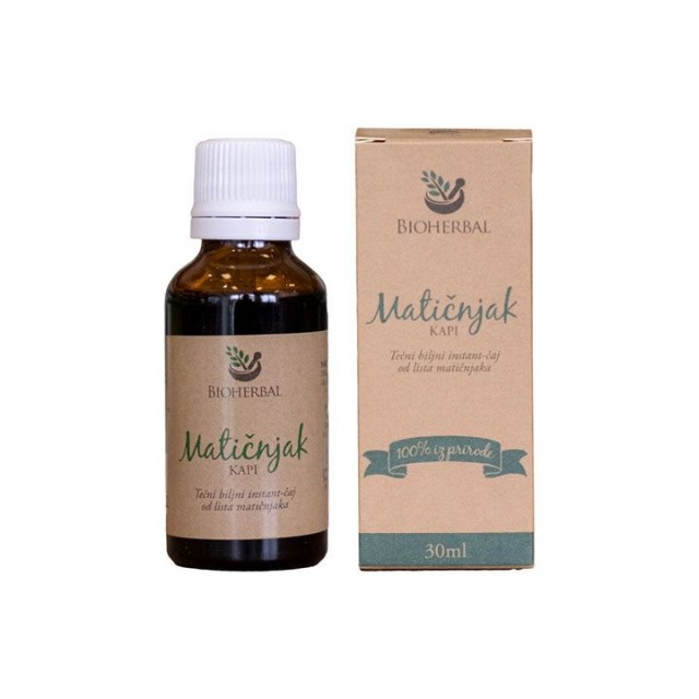 BIOHERBAL MATIČNJAK kapi, 30ml