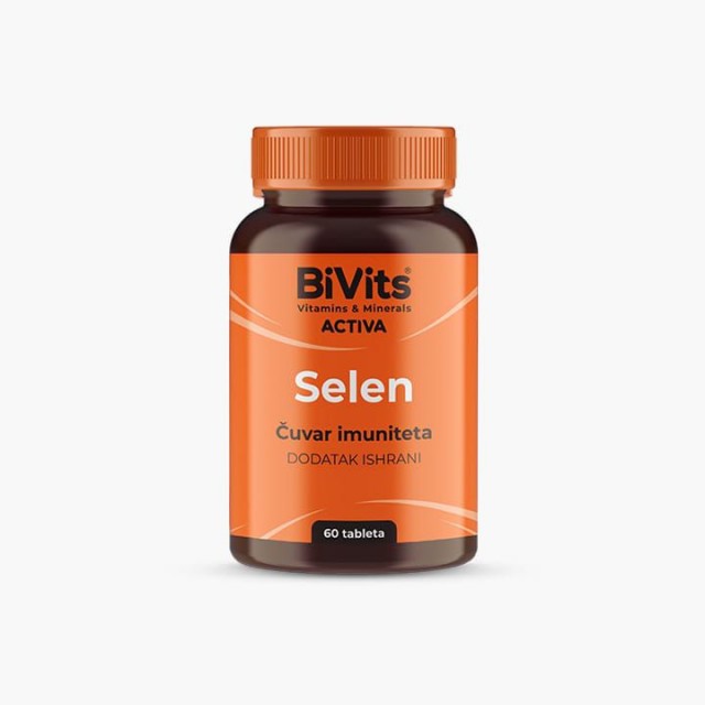 BIVITS ACTIVA SELEN tablete, 60kom