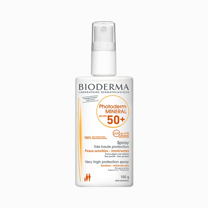 Bioderma Photoderm Mineral SPF 50+ Sprej za osetljivu kožu