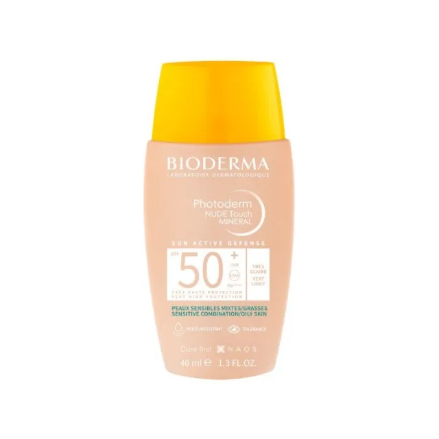 Bioderma Photoderm Nude Touch SPF50+ Very Light 40ml