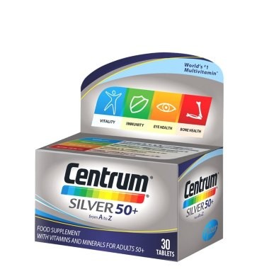 Centrum silver 50+ tablete - 30 komada