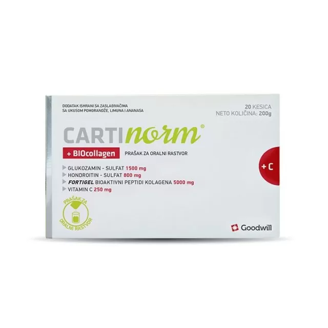 CARTINORM + BIOCOLLAGEN kesice, 20kom