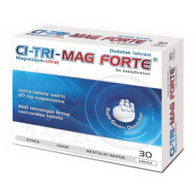 CI-TRI-MAG FORTE tablete, 30kom