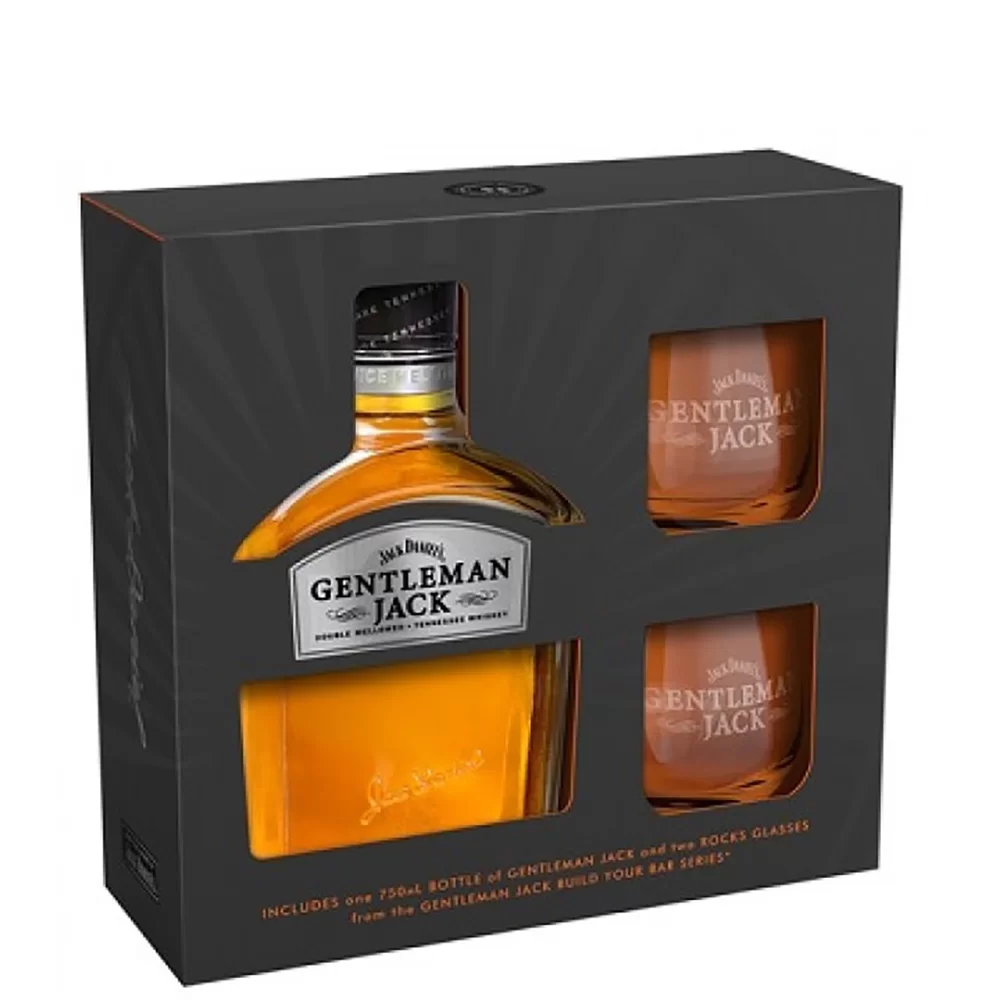 Gentleman Jack + 2 čaše 0.70