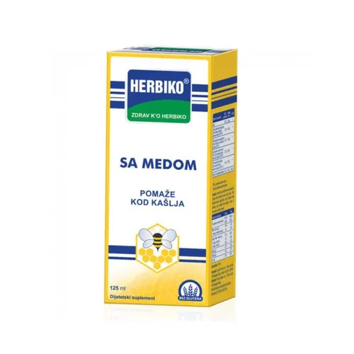 Herbiko sirup sa medom 125ml