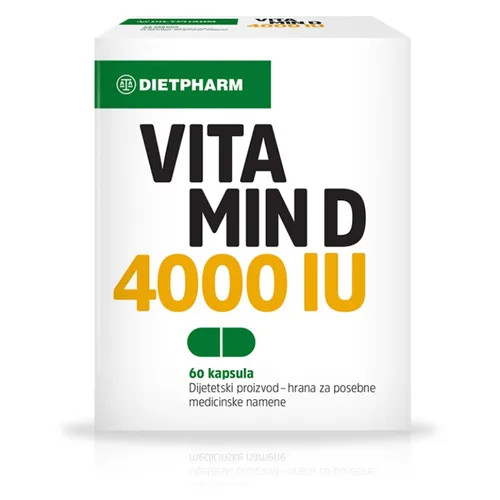 Vitamin D 4000IU 60 kapsula Dietpharm