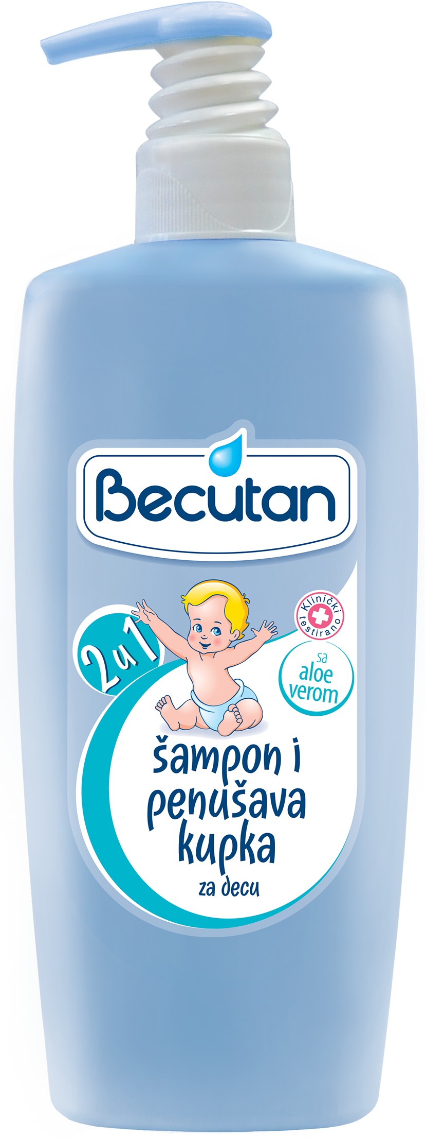 Becutan 2 u 1 šampon i kupka-pumpica 400ml