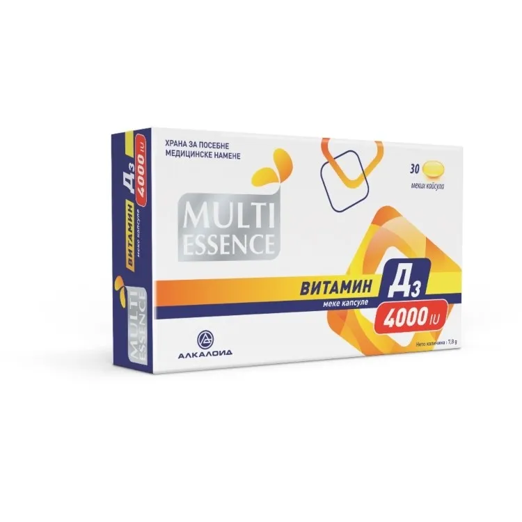 Multi Essence vitamin D3 4000IU 30 kapsula