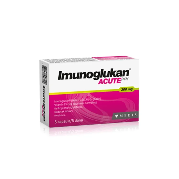 Imunoglukan P4H Acute 5 kapsula