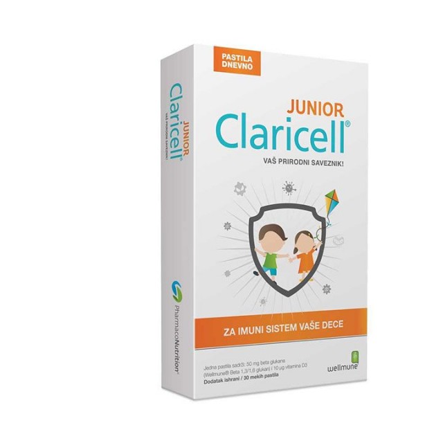 CLARICELL JUNIOR pastile, 30kom