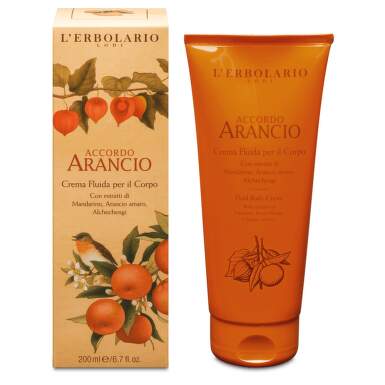 Lerbolario fluidna krema za telo Accordo Arancio 200 ml