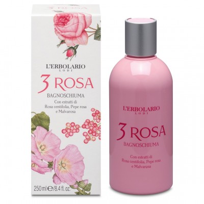 LERBOLARIO 3 Rosa Penušava kupka, 250ml