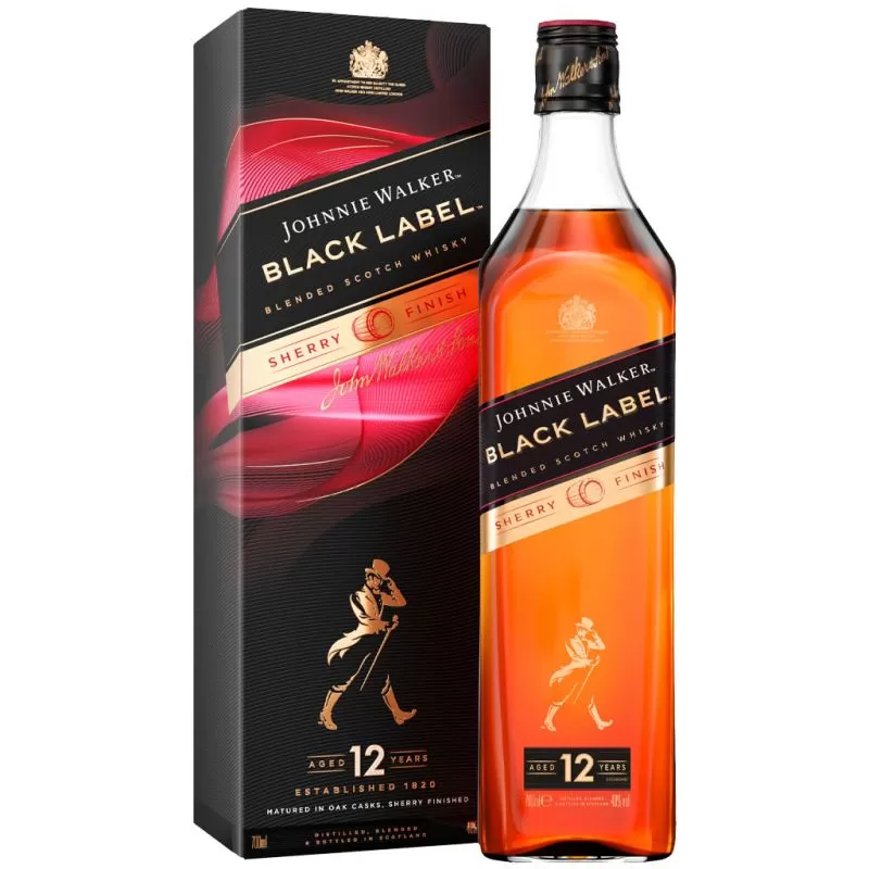 Johnnie Walker Black Label Sherry Finish 0.70