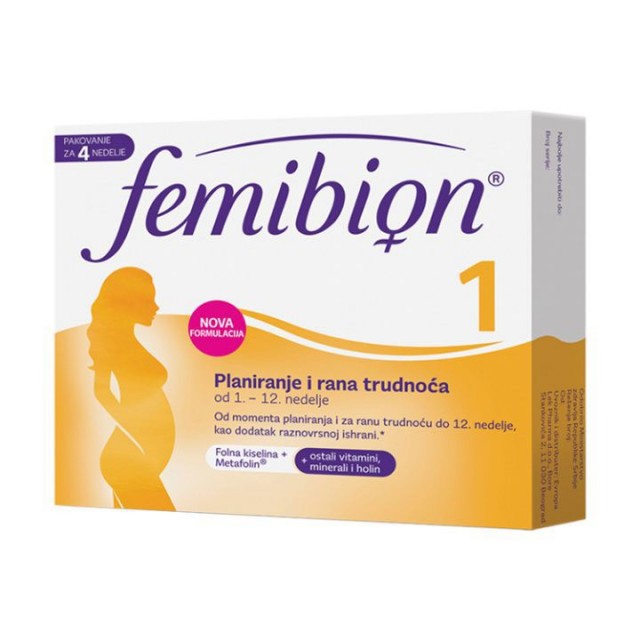 FEMIBION 1 tablete, 28kom
