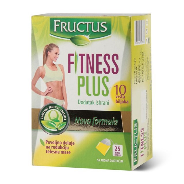 FITNESS PLUS čaj filter kesice, 20kom