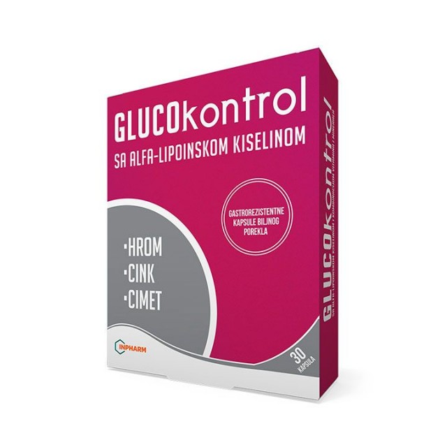 GLUCOKONTROL kapsule, 30kom