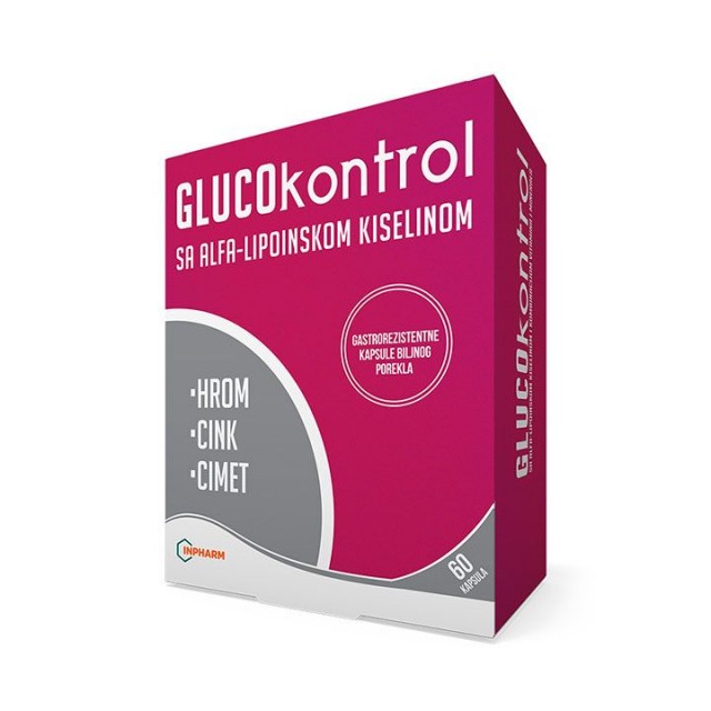 GLUCOKONTROL kapsule, 60kom