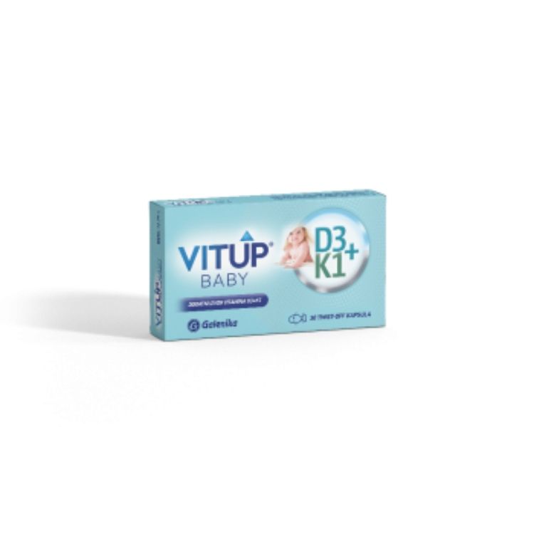 Vitup Baby D3 + K1 30 kapsula