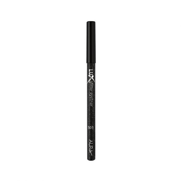 Aura Lux Glitter olovka za oči 501- Crna