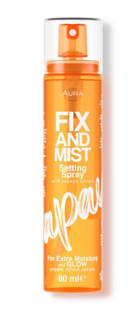 AURA FIX AND MIST SPREJ ZA FIKSIRANJE ŠMINKE 80ML