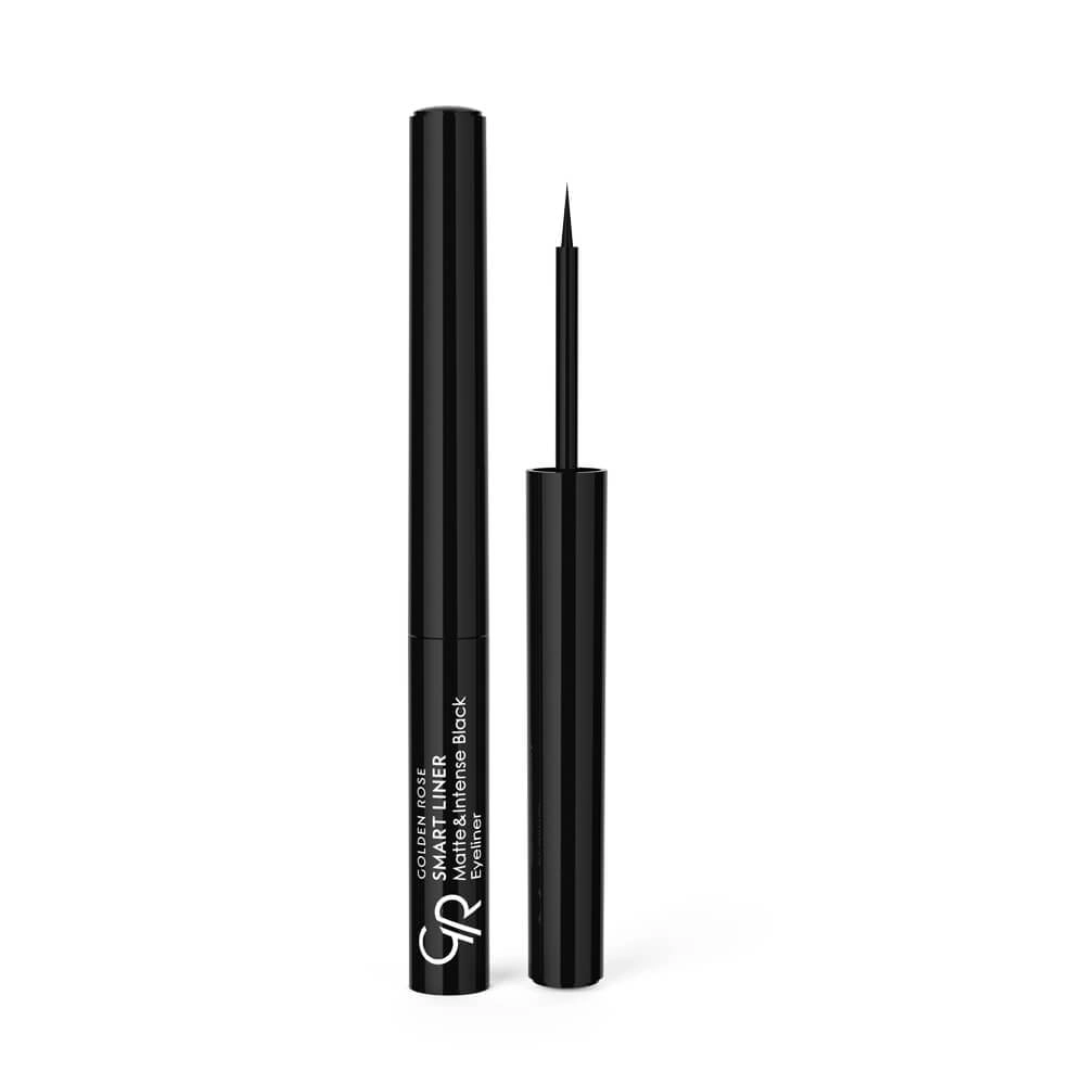 Intezivno crni ajlajner GOLDEN ROSE Smart Liner Matte & Intense Black