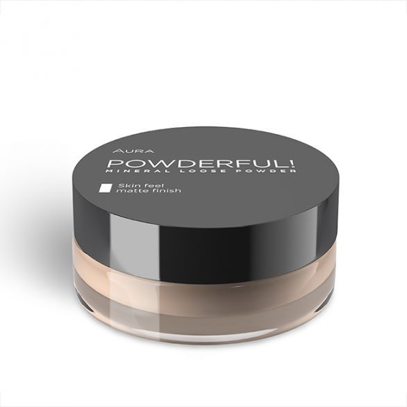 Aura puder u prahu Powderful 03- Deep