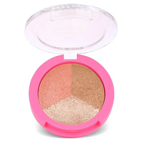 Kameni puder GOLDEN ROSE Miss Beauty Glow Baked Trio