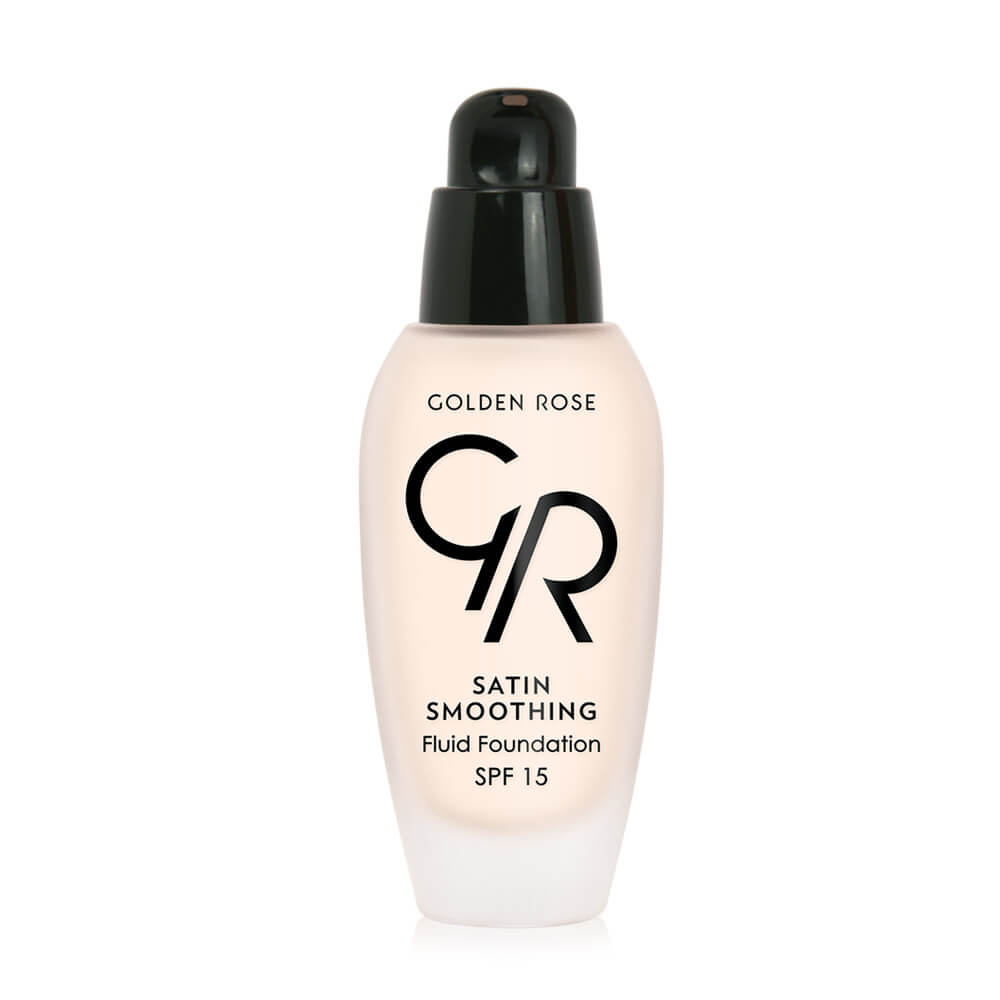 Tečni puder GOLDEN ROSE Satin Smoothing Fluid Foundation (SPF15)