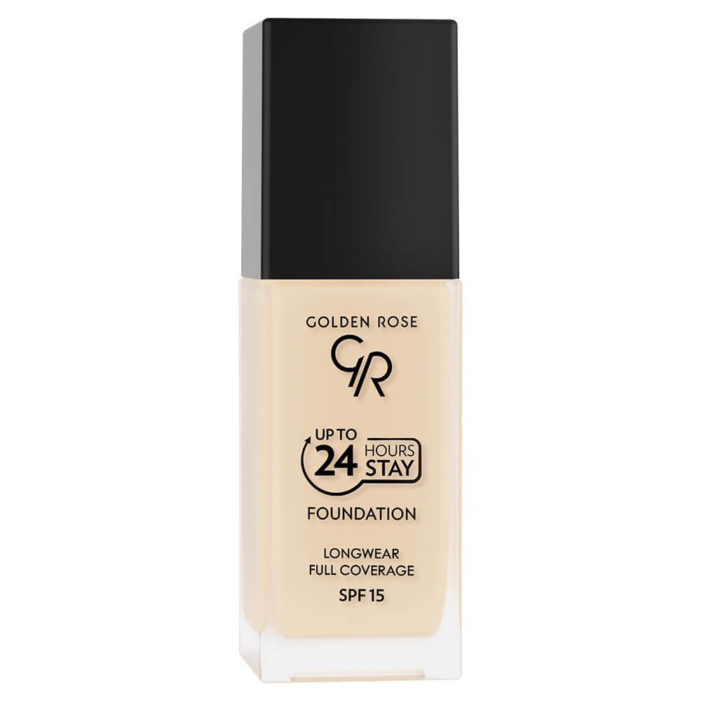 Tečni puder GOLDEN ROSE Up To 24 Hours Stay Foundation