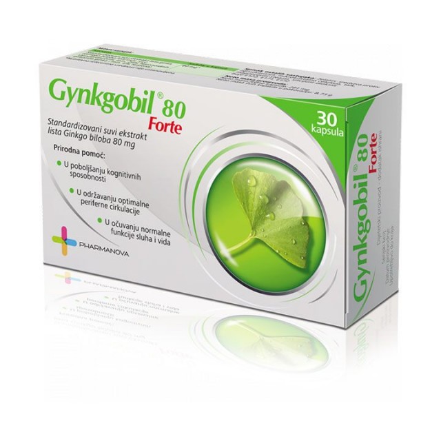 GYNKGOBIL FORTE 80mg kapsule, 30kom