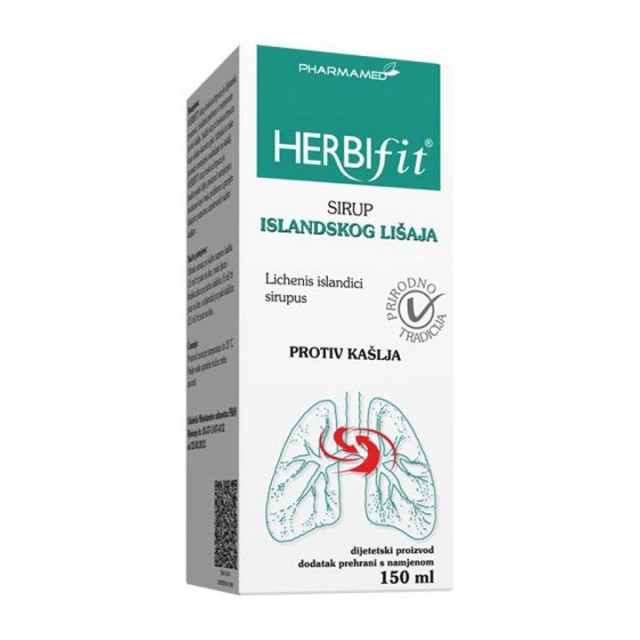HERBIFIT sirup islandskog lišaja, 150ml