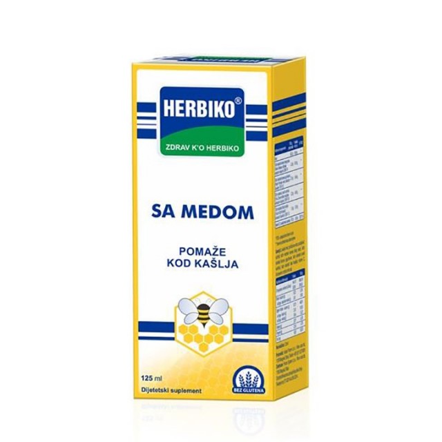 HERBIKO SA MEDOM sirup, 125 ml