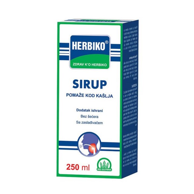 HERBIKO sirup za kašalj, 250ml