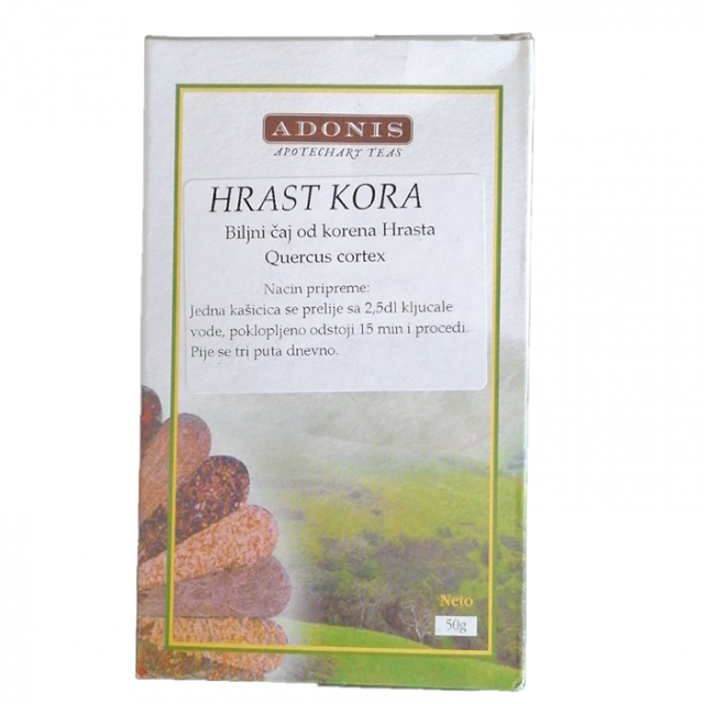 HRAST KORA čaj, 50g