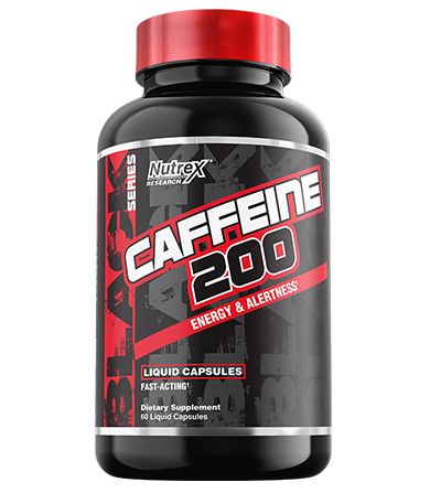 Caffeine 200 Liquid Caps - 60 gelkapsula