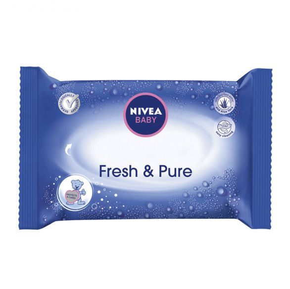 Nivea baby vlažne maramice Fresh&Pure 63kom