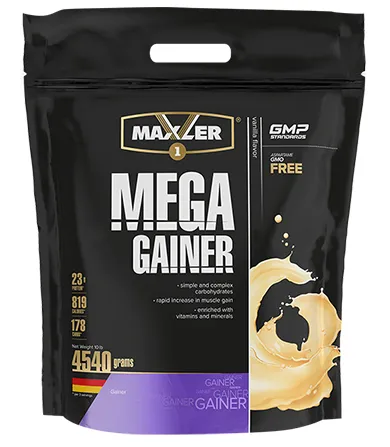 Mega Gainer Vanilla - 4,54 kg, 3 ukusa