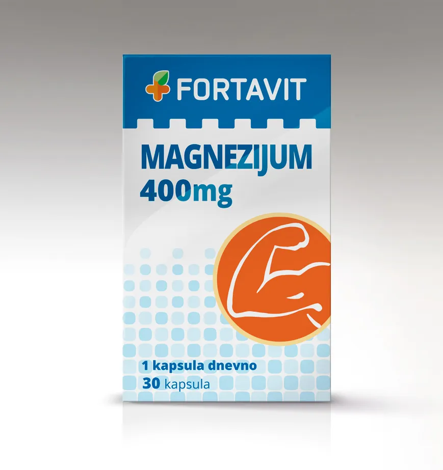 Fortavit Magnezijum 400mg 30kapsula