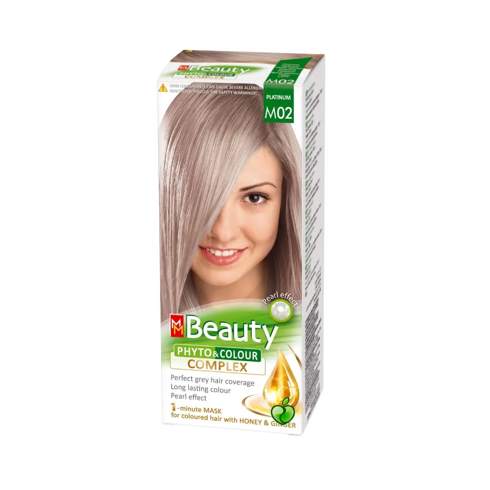 Farba Beauty M-02 Platinasta