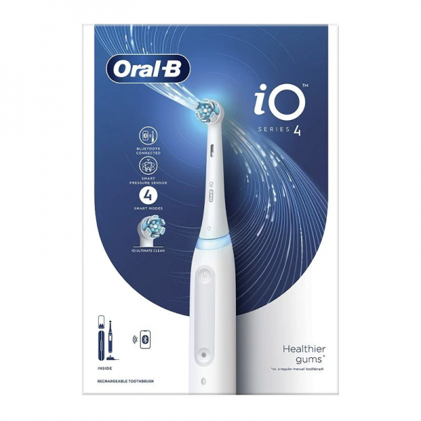 iO™ Series 4 (Alabaster White) električna četkica za zube
