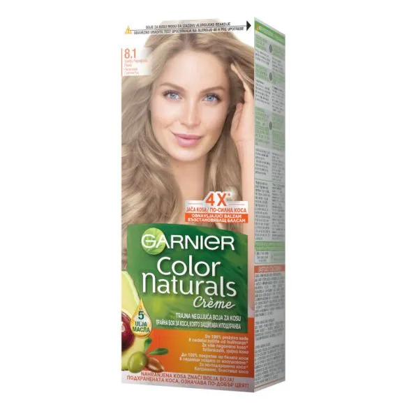 Garnier Farba Color Naturals-8.1 Svetlo Pepeljasto Plava